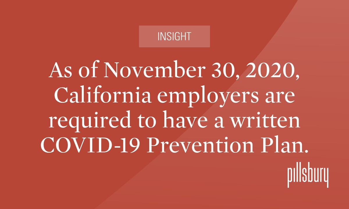 Cal/OSHA Emergency Temporary Standards for COVID-19