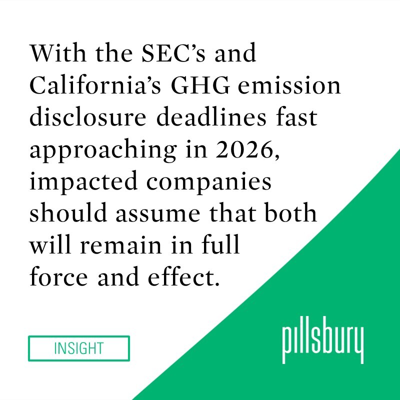 Secs Climate Disclosure Rules Could Collide With Californias Laws
