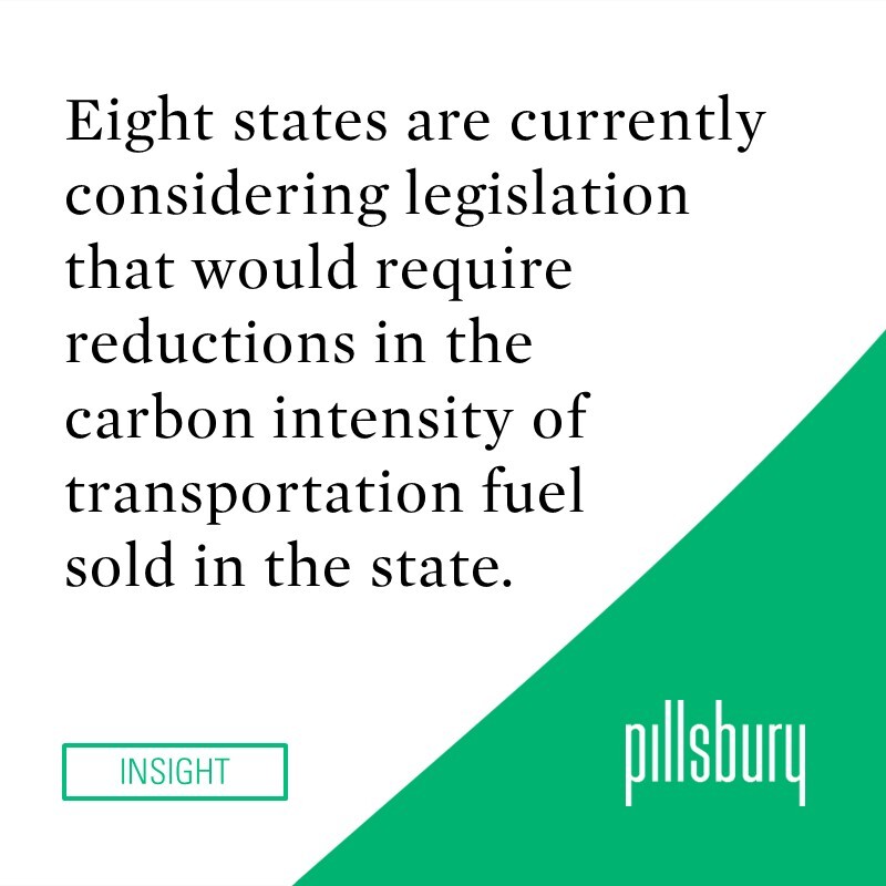 Revving Up: Eight States in Gear with Low-Carbon Fuel Standard Legislation