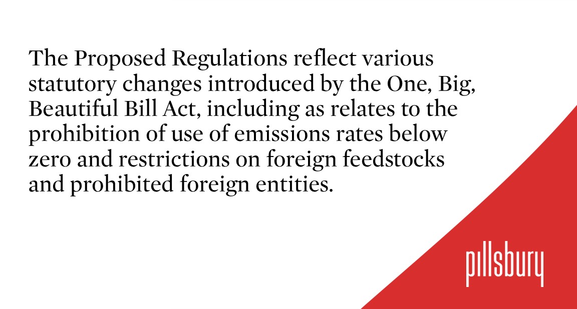 Proposed Regulations Under IRC Section 45Z Clean Fuel Production Credit