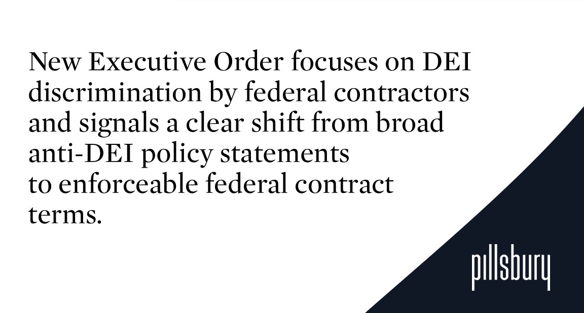 New Executive Order Makes Anti-DEI Policy Enforceable