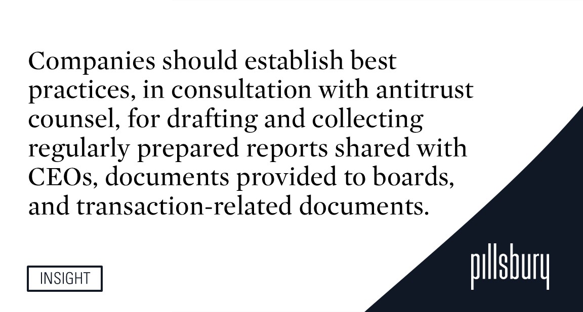 A General Counsel’s Guide to the New HSR Rules