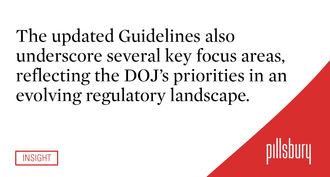 Key Areas to Consider Under the Updated Antitrust Division Corporate ...