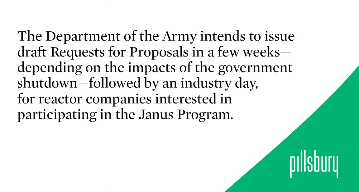 Implementation of Executive Order 14299 Turns Advanced Nuclear ...