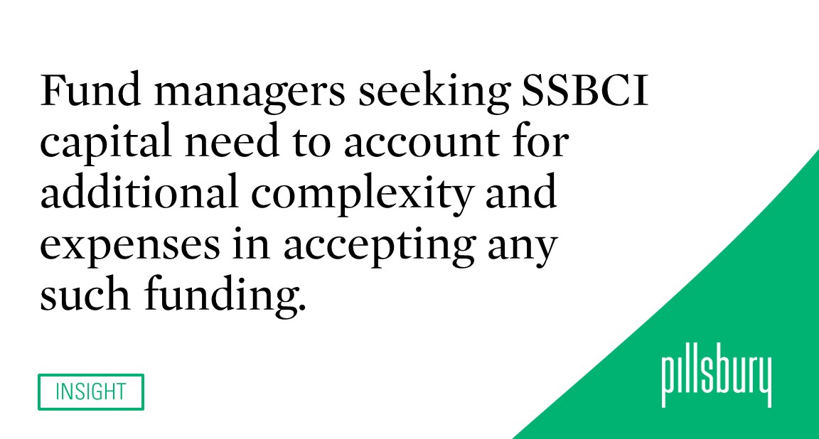 VC Fund Manager Considerations for SSBCI-Related Capital Commitments