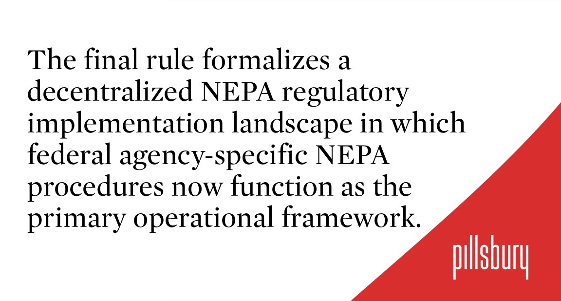 CEQ Finalizes Rescission of NEPA Implementing Regulations
