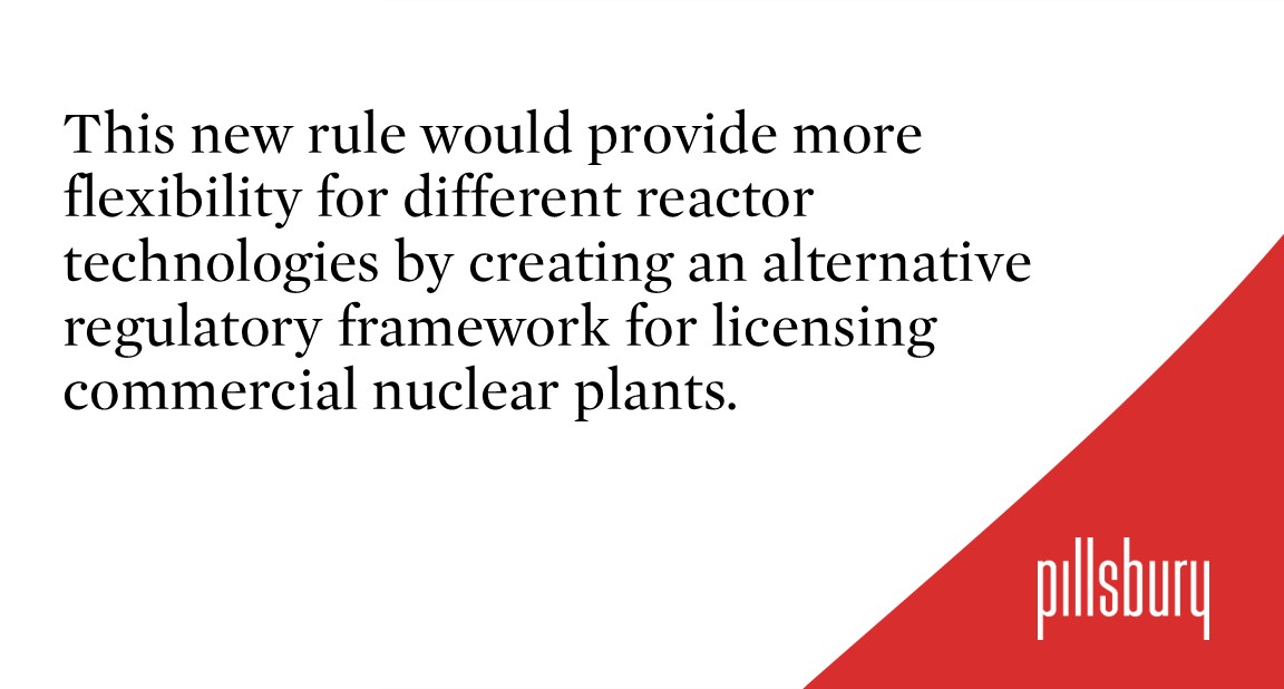 NRC Part 53 Final Rule Offers More Flexibility for Different Reactor ...