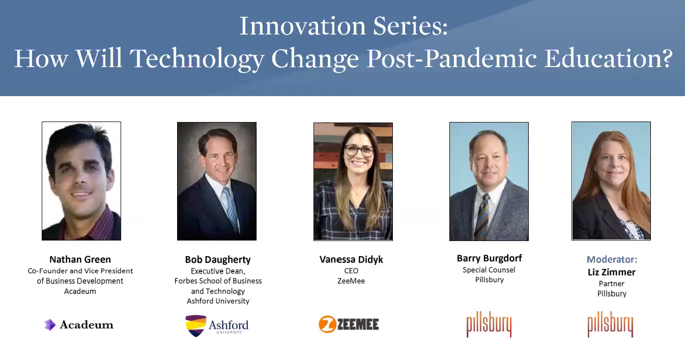 Innovation Series: How Will Technology Change Post-Pandemic Education?