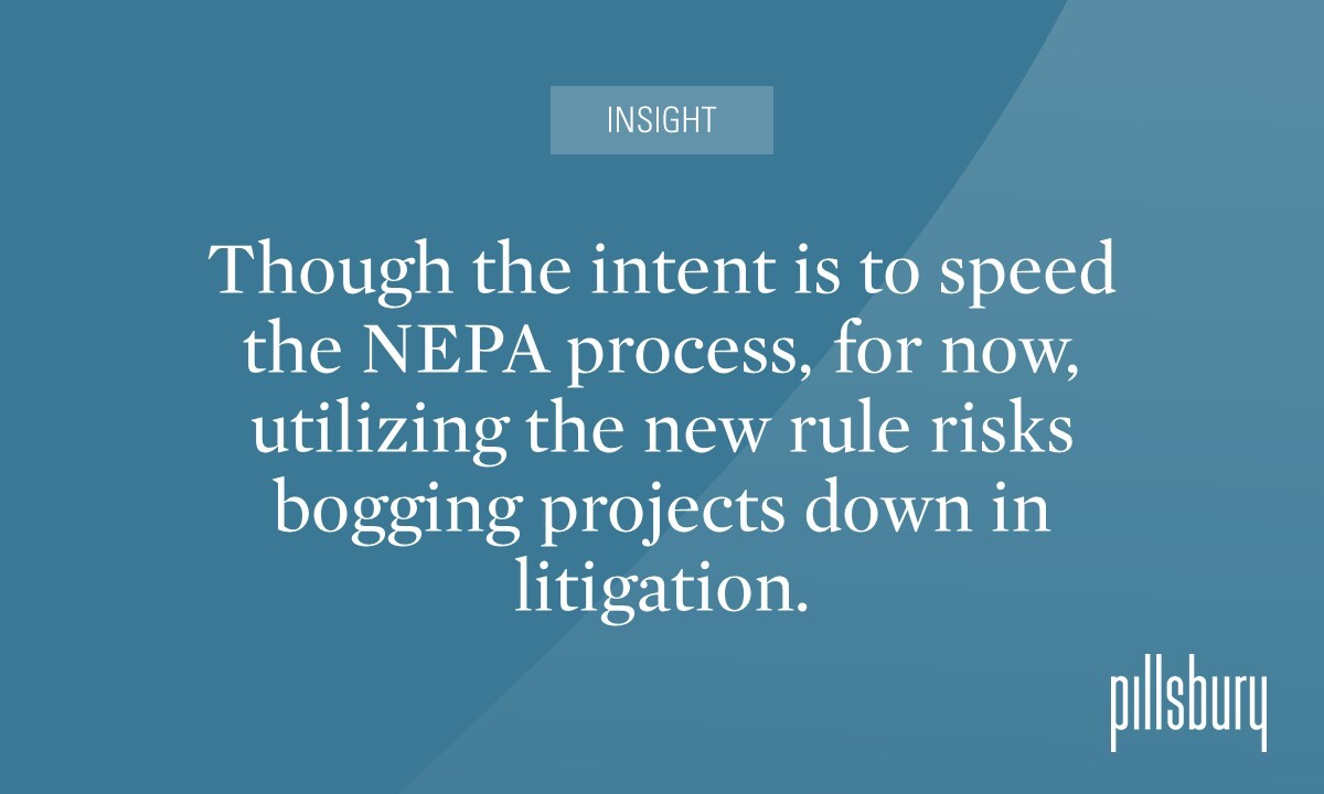 Trump Administration Finalizes Updates to NEPA Regulations