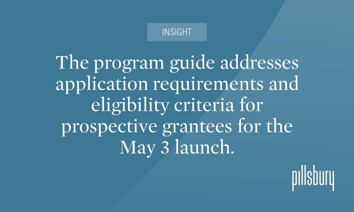 SBA Releases Program Guide for Restaurant Revitalization Fund Grants