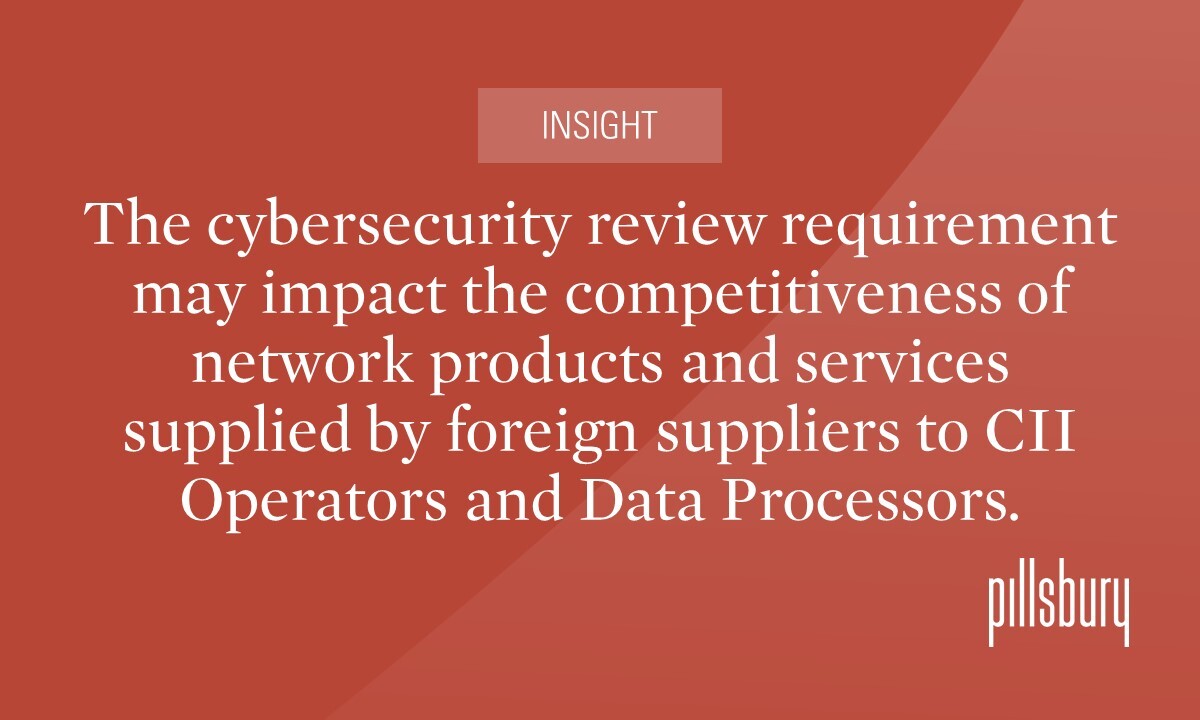 China’s New Developments in Cybersecurity Review