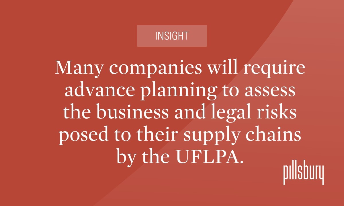 Companies Prepare for the Uyghur Forced Labor Prevention Act (UFLPA)