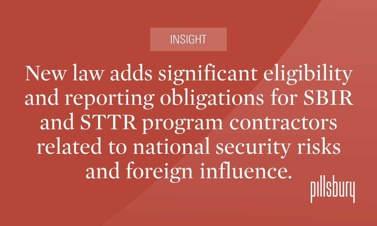 Significant Changes to the SBIR and STTR Programs