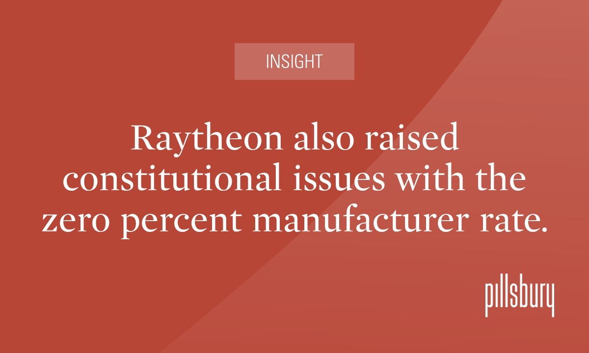 New York’s Zero Manufacturing Rate Requires New York Property