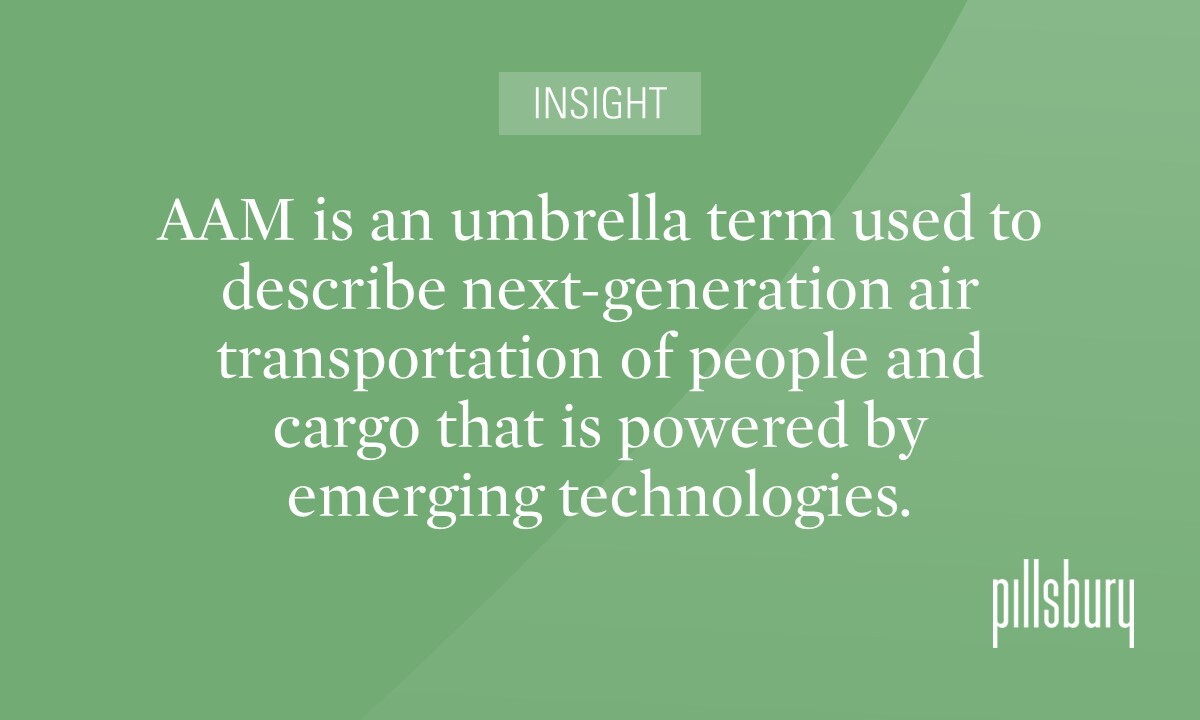 AAM: Getting Cleared for Take-Off