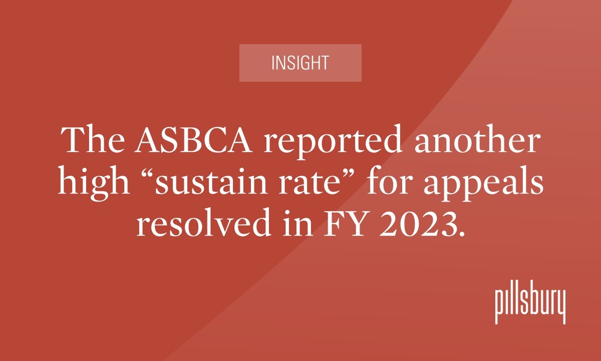 ASBCA Issues FY 2023 Annual Report