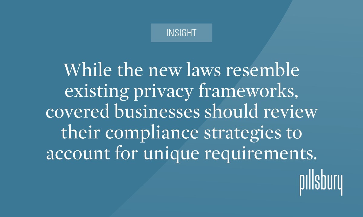 Four New State Consumer Privacy Laws Are Slated to Take Effect in 2024