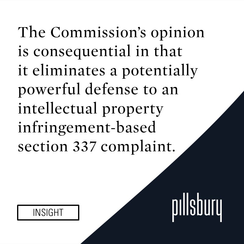 Standing Down: Constitutional Standing Not Required for 337 Investigations